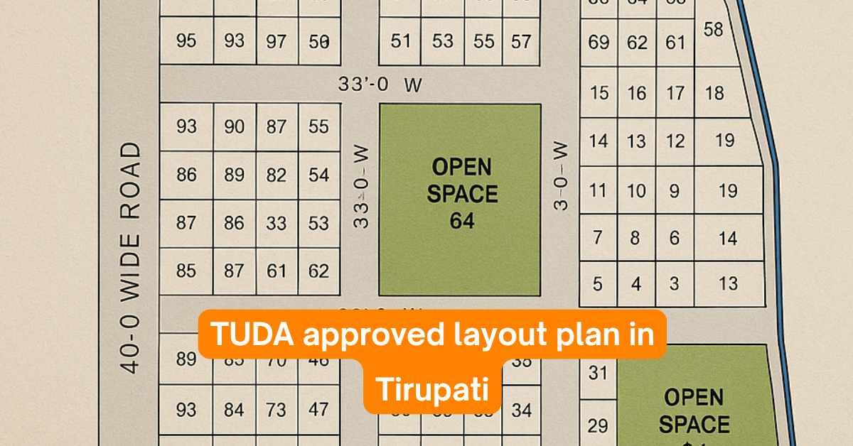 TUDA Approved Layouts in Tirupati – Download Latest PDF List