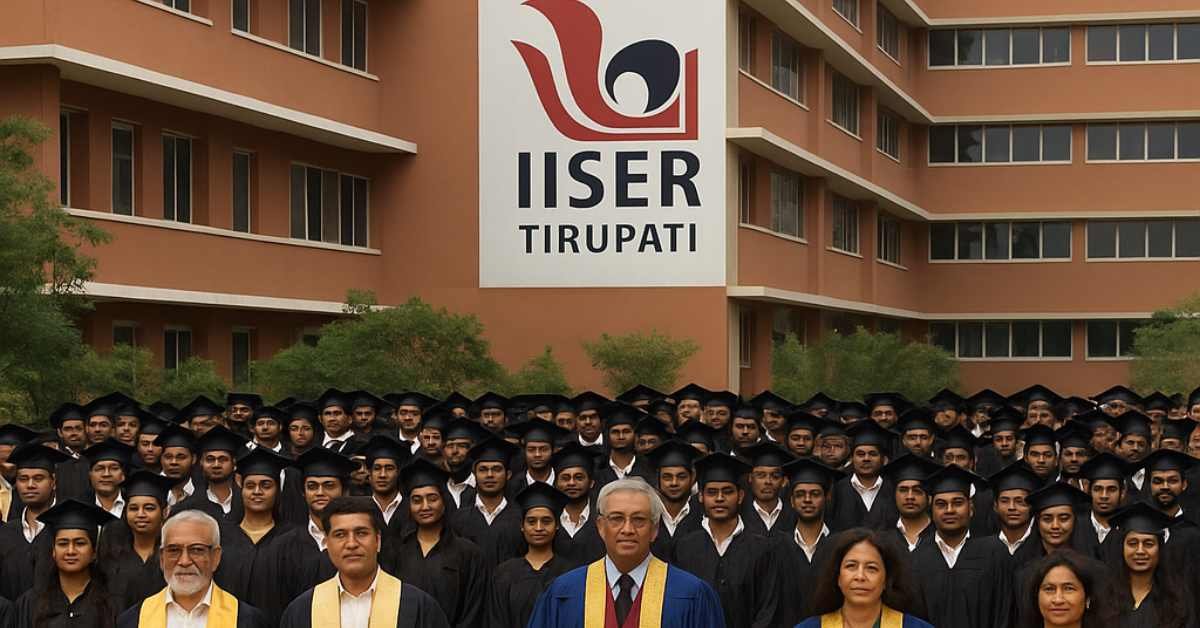 IISER Tirupati 6th Convocation on August 5: 255 Students to Graduate